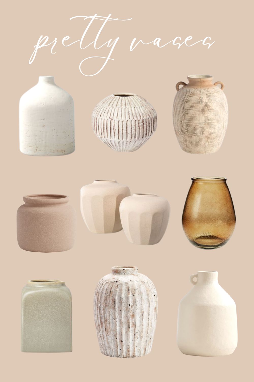 pretty vases
